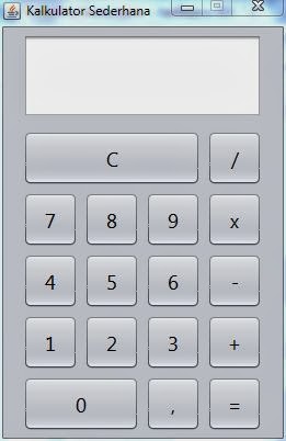 Membuat Program Kalkulator Sederhana Menggunakan Java di Netbeans - Irwan Jery
