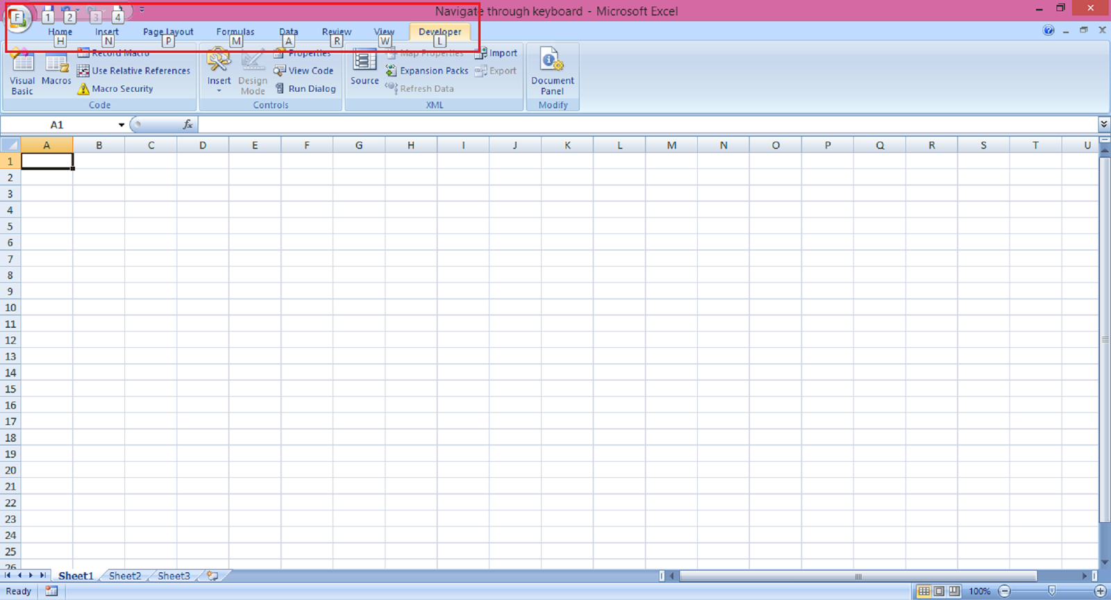 Navigating The Options With Keyboard ~ Excel Tips And Tricks