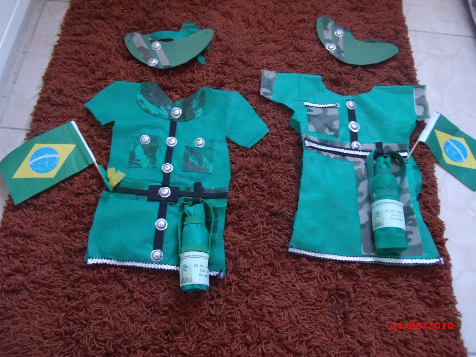 Roupa Dia Do Soldado Educação Infantil - FDPLEARN