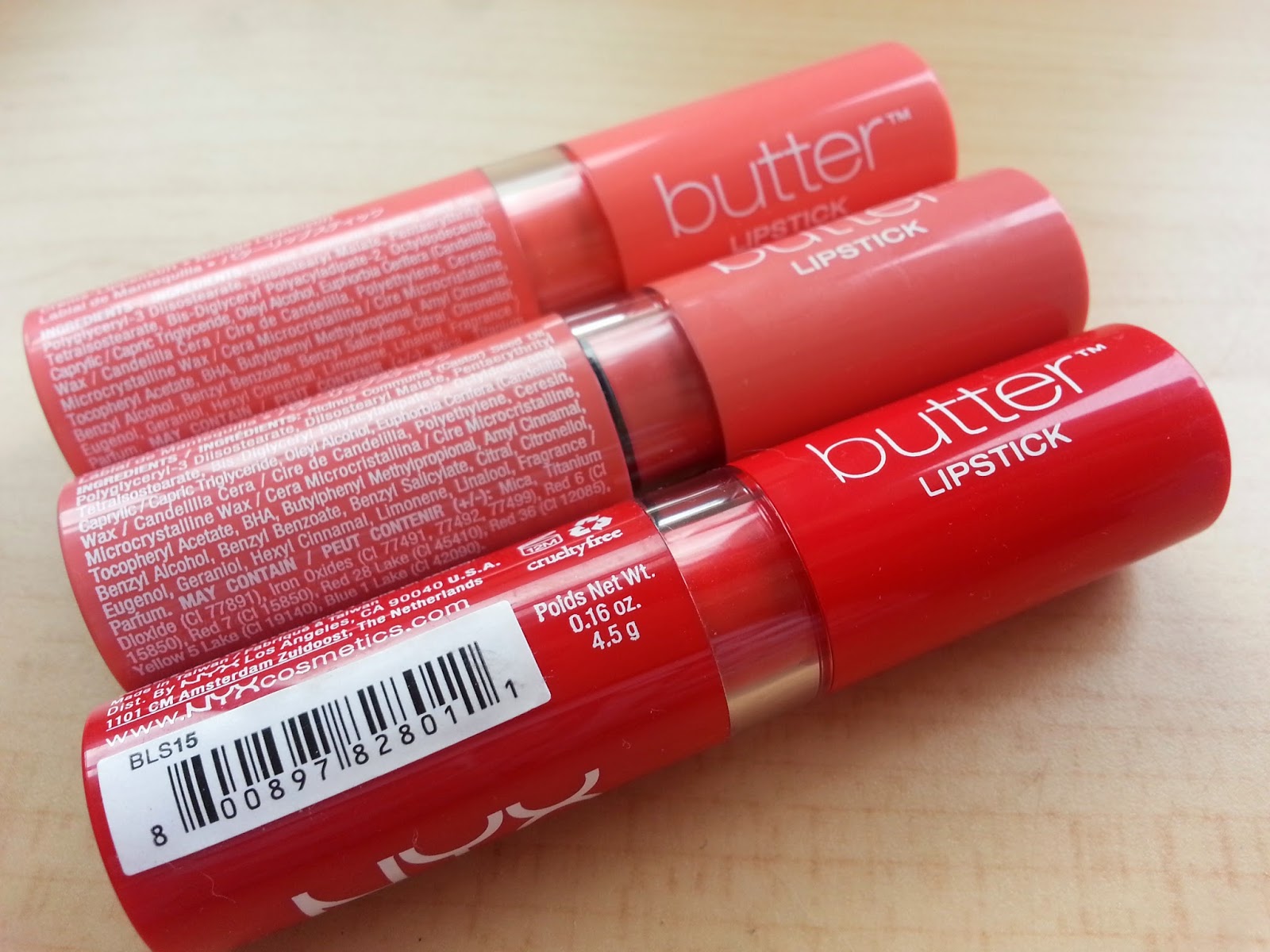 BeHonestBeauty: Review| NYX Butter Lipsticks and Swatches