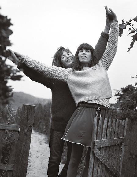 Lou Doillon & Jane Birkin for Glamour US December 2011 - fashionDrip