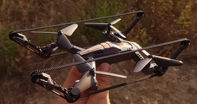 Aberto até de Madrugada: X-Tankcopter é um drone terrestre e voador