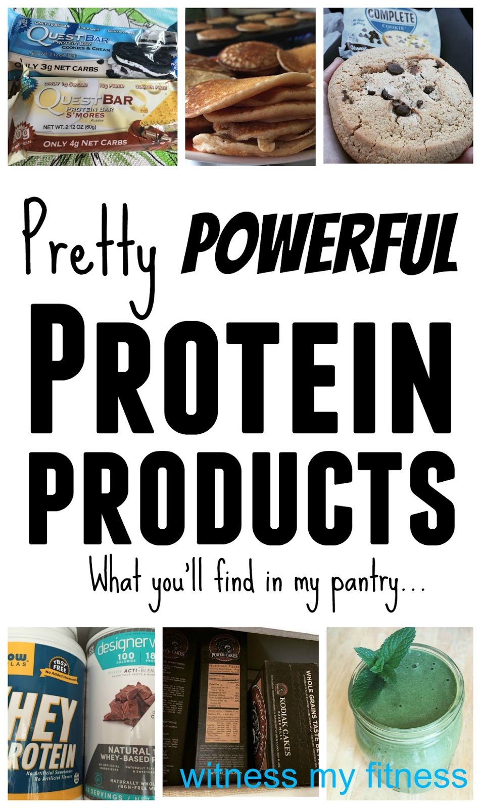 Witness My Fitness: Pretty Powerful Protein Products