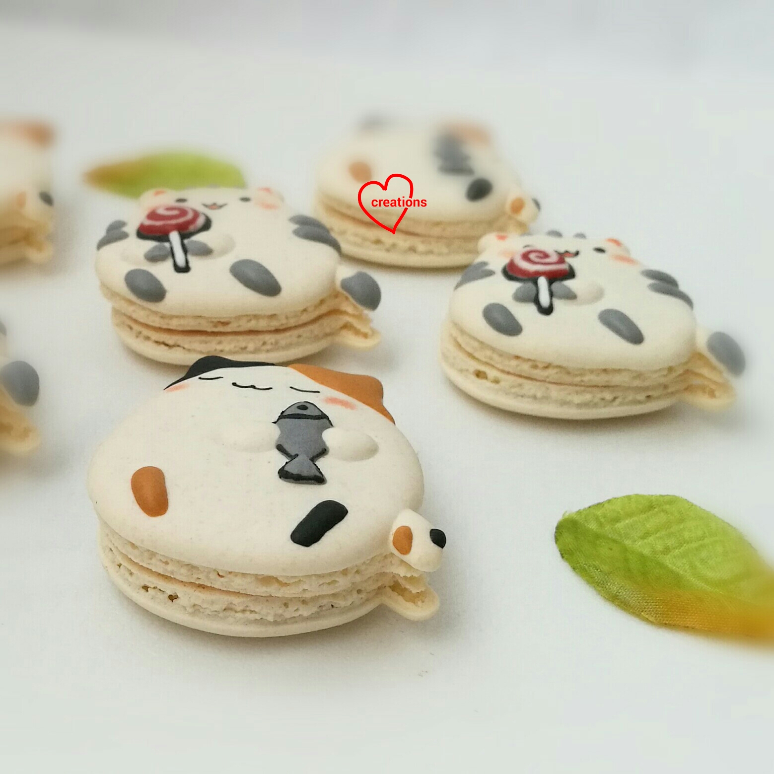 Loving Creations for You: Happy Cat Macaron Carousel III