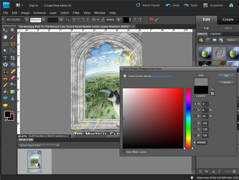 Tales from the Old Wooden Art Table: How to Create a Watermark for Your ...
