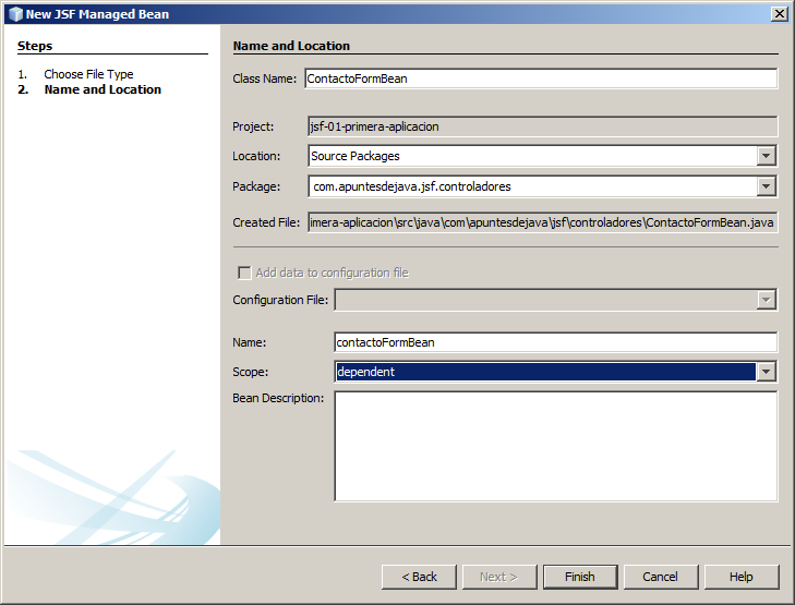Tutorial JavaServer Faces 2.2 - Java EE 7 - Sesión 1