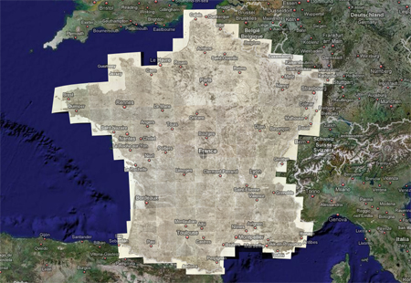 Éminence Rouge: The 'Carte de Cassini' - around Richelieu