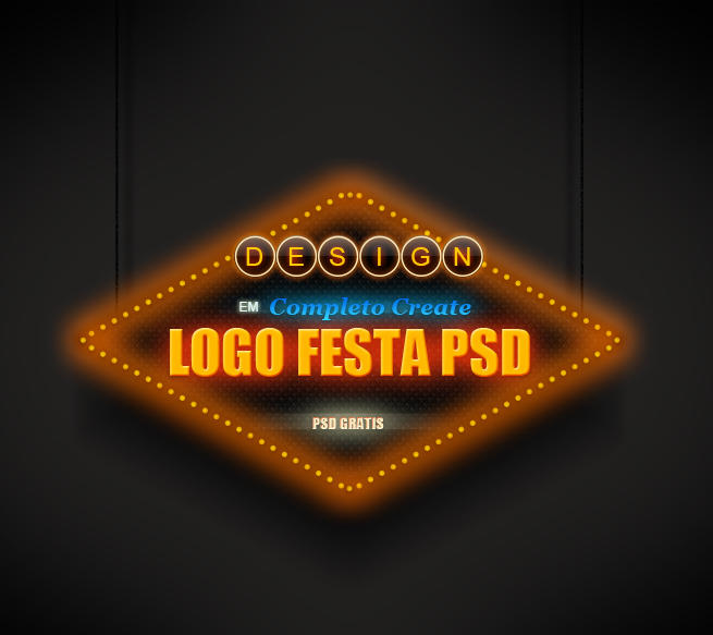 Logo Festa PSD Editavel | MEUS TEMPLATES
