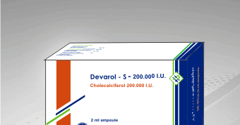 Devarol-S Ampoules - Cholecalciferol (Vit. D3) - EgyDrugIndex