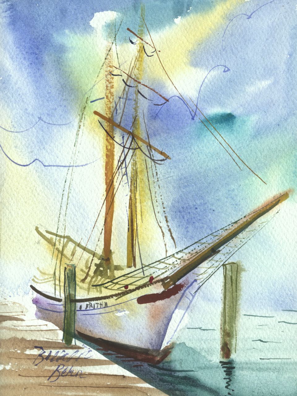 On the Plein Air Trail with Brenda Behr: April 2013