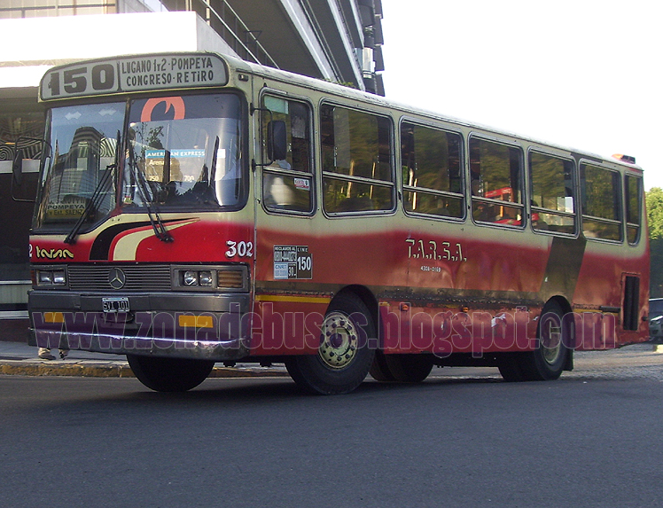 Colectibus - Zona de Buses: LINEA 150