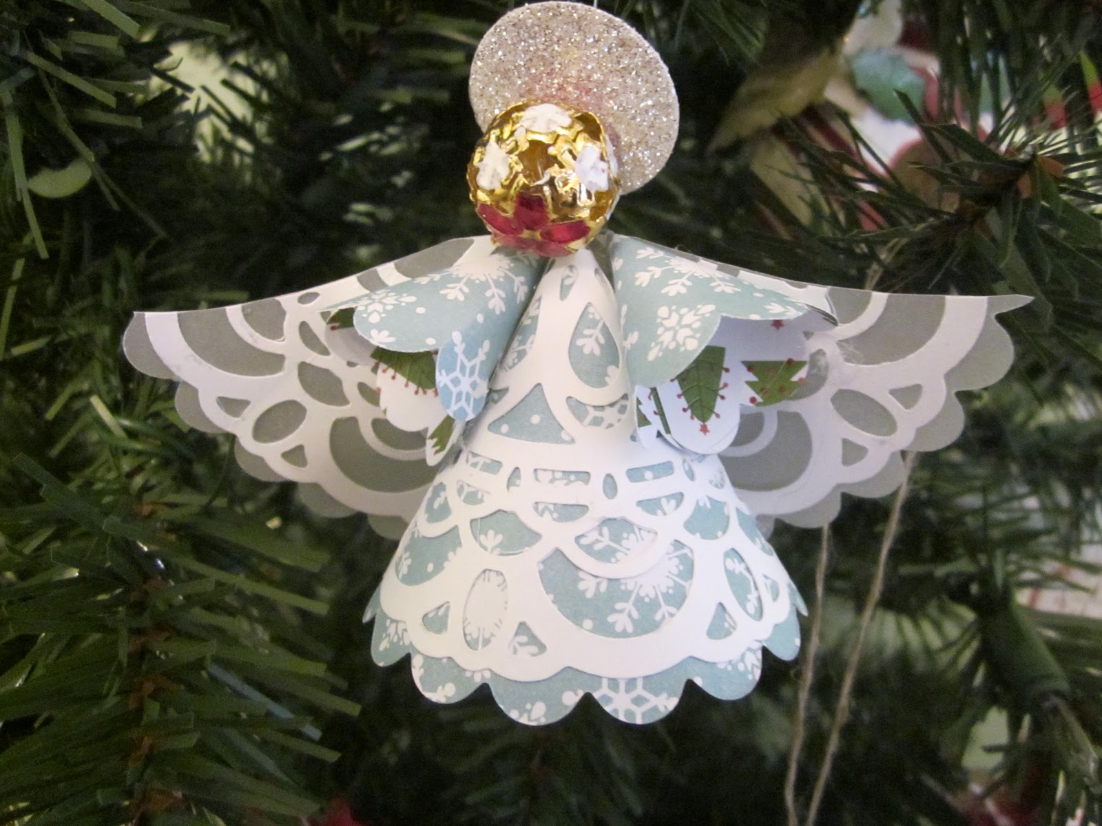 Creating With Carol: Christmas Tree Angels