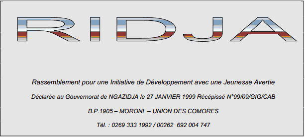 Communiqué du parti RIDJA | HabarizaComores.com | Toute l'actualité des ...