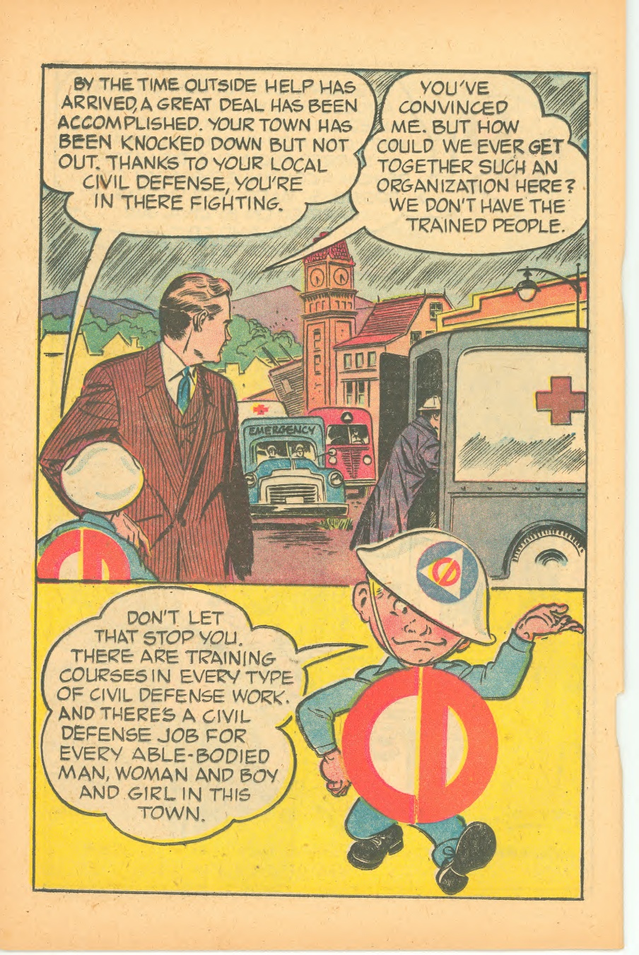 Kleefeld on Comics: Mr. Civil Defense Talks About Natural Disasters