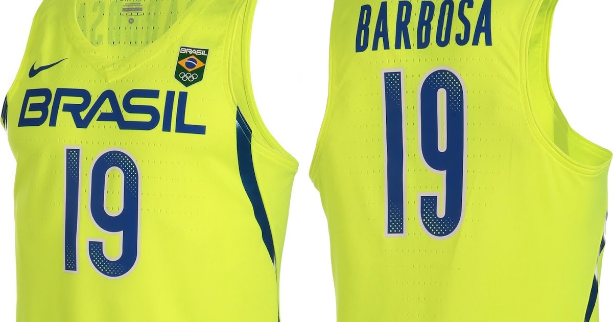 Nike lança uniformes de basquete do Brasil para Rio 2016 - Show de Camisas