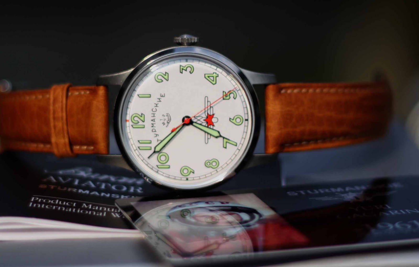 jam dan waktu: Sturmanskie "Yuri Gagarin " russian astronot watch ...