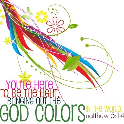 Peculiar Treasures: BRING OUT THE GOD COLOURS