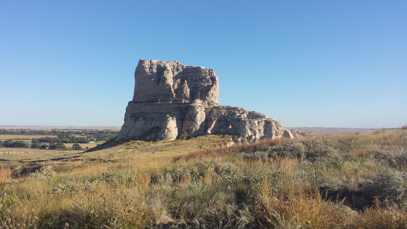 Running on Eddie: Jail and Courthouse Rock - Bridgeport, Nebraska