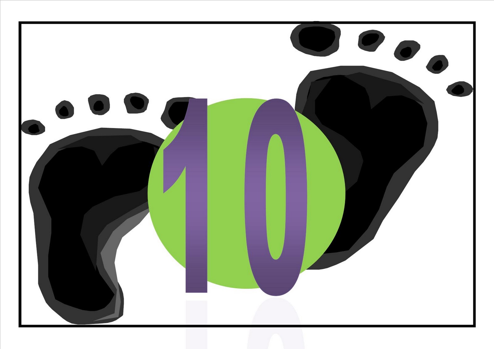 Special Education Matters (SEM): Numeracy footstep fun