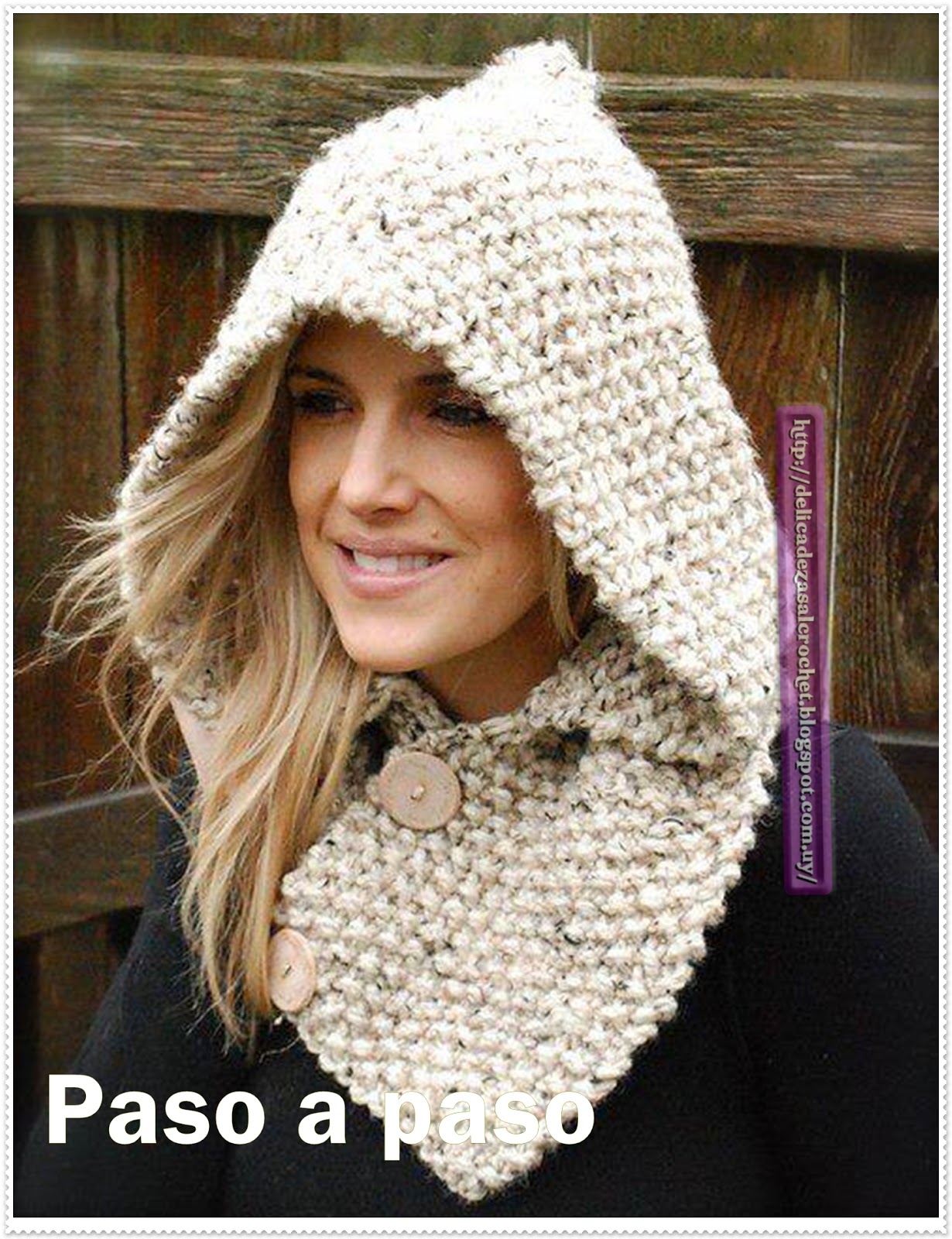 Ideas Para El Hogar Capuchas Dos Agujas Y Crochet