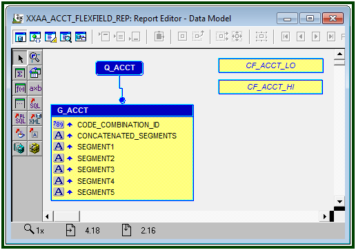 Oracle Applications: AOL - Creating Custom Account Flex Field Parameter in Concurrent Programs