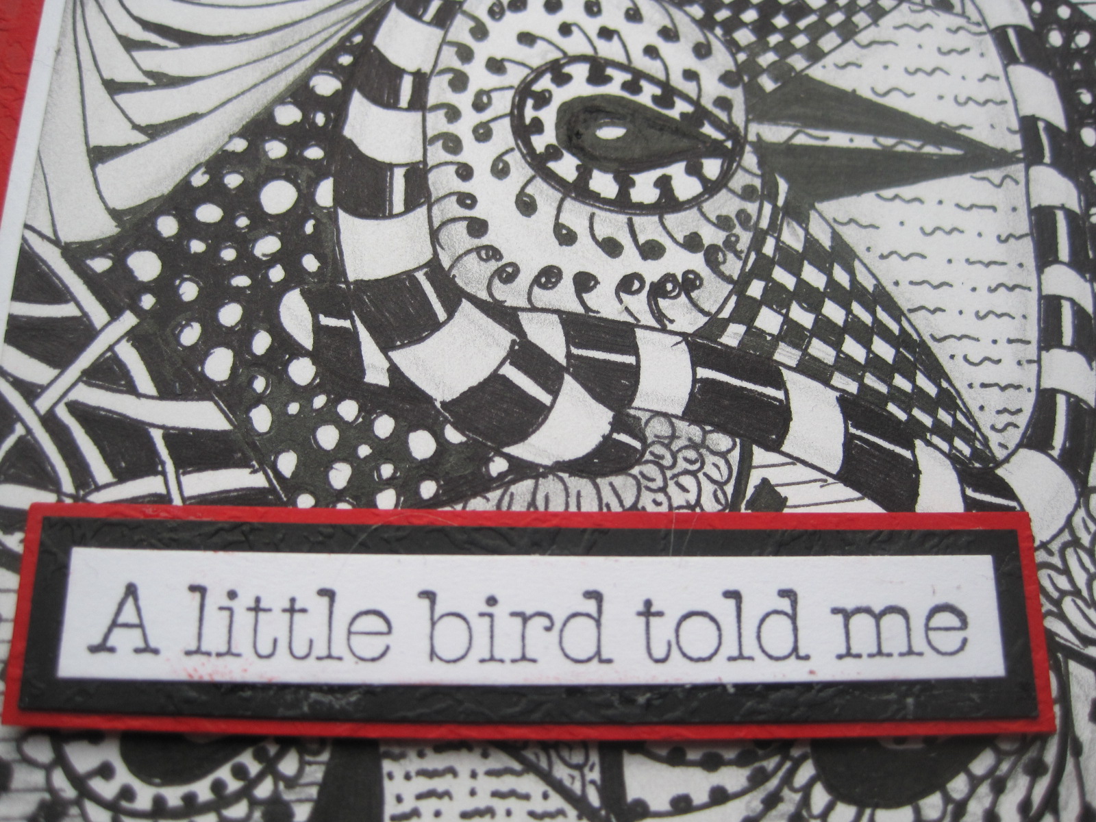 Dianne's Wereld: A little bird told me....