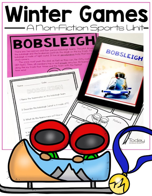 Winter Olympics - Today in Second Grade