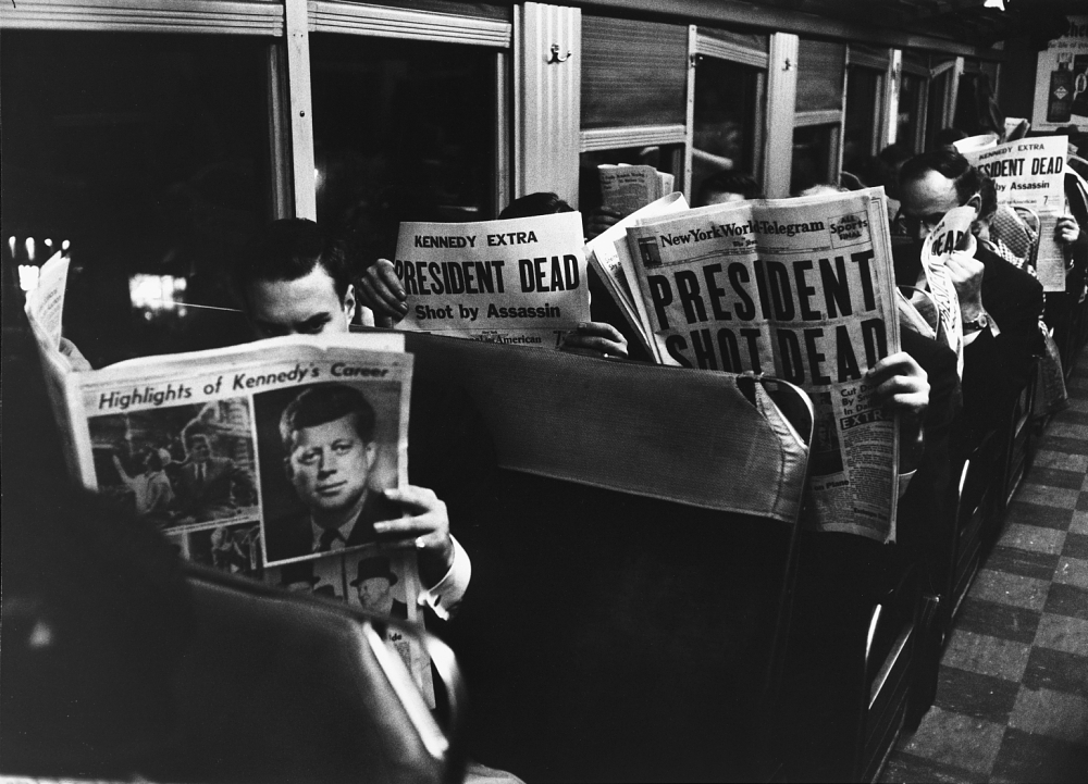 Someone Reading A Newspaper