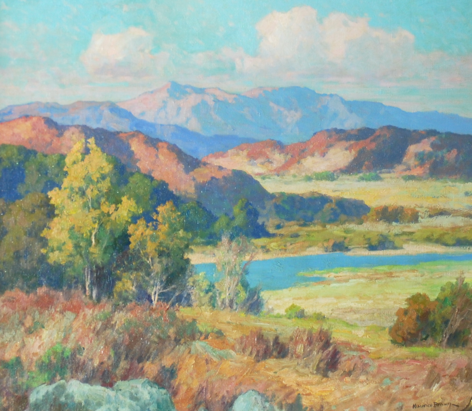 Blue Heron Blast: Maurice Braun