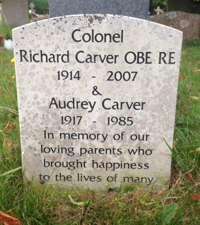 Enjoy Milford on Sea: Col Richard Carver OBE Update