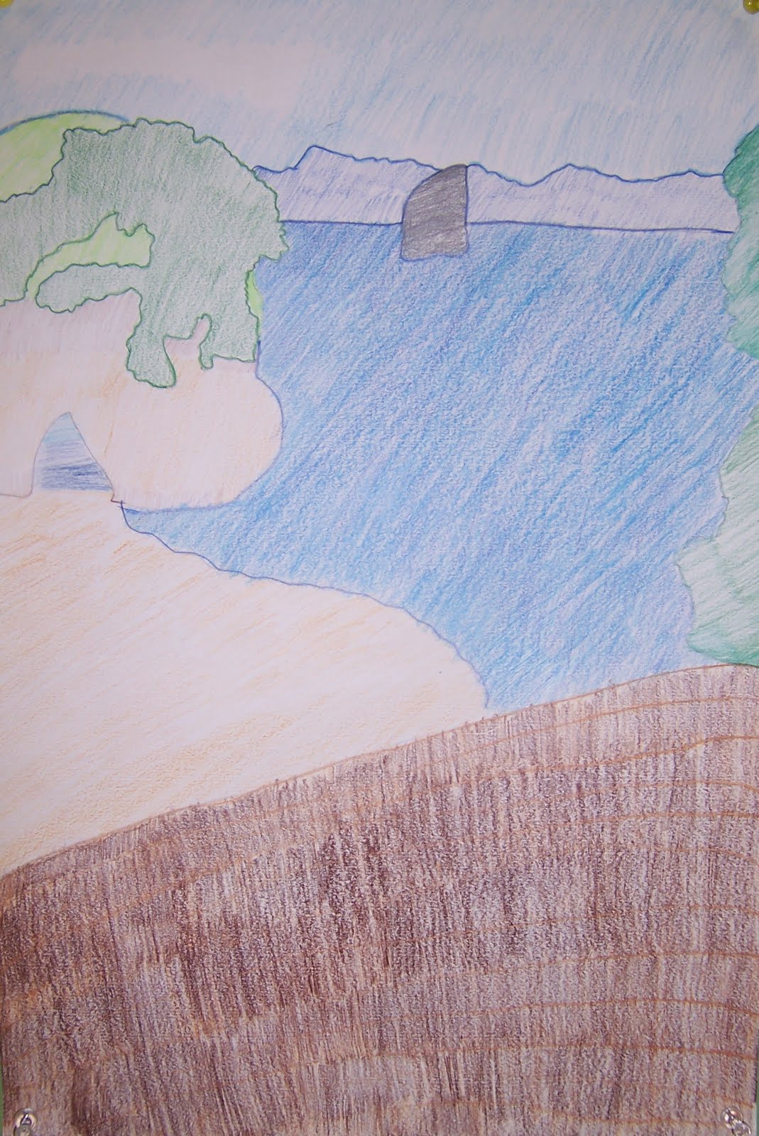 Amanda Caucci Art Instructor: Drawing Techniques Unit - Aerial Perspective