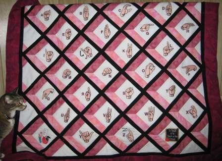 Sew EZ Quilting: Sign Language Quilt Story