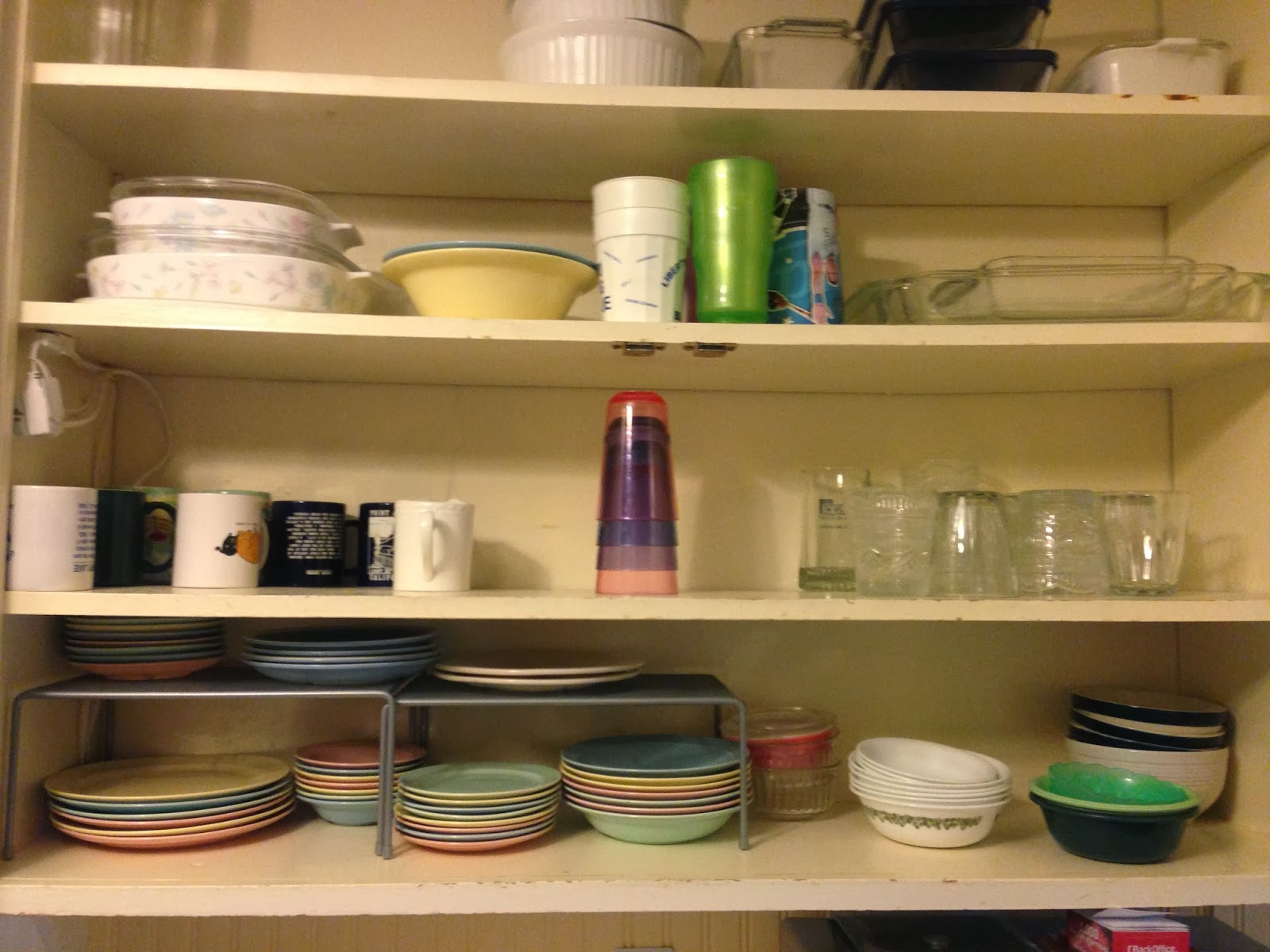 It's Not Downhill From Here: 10/8/2013: Kitchen Reorganization