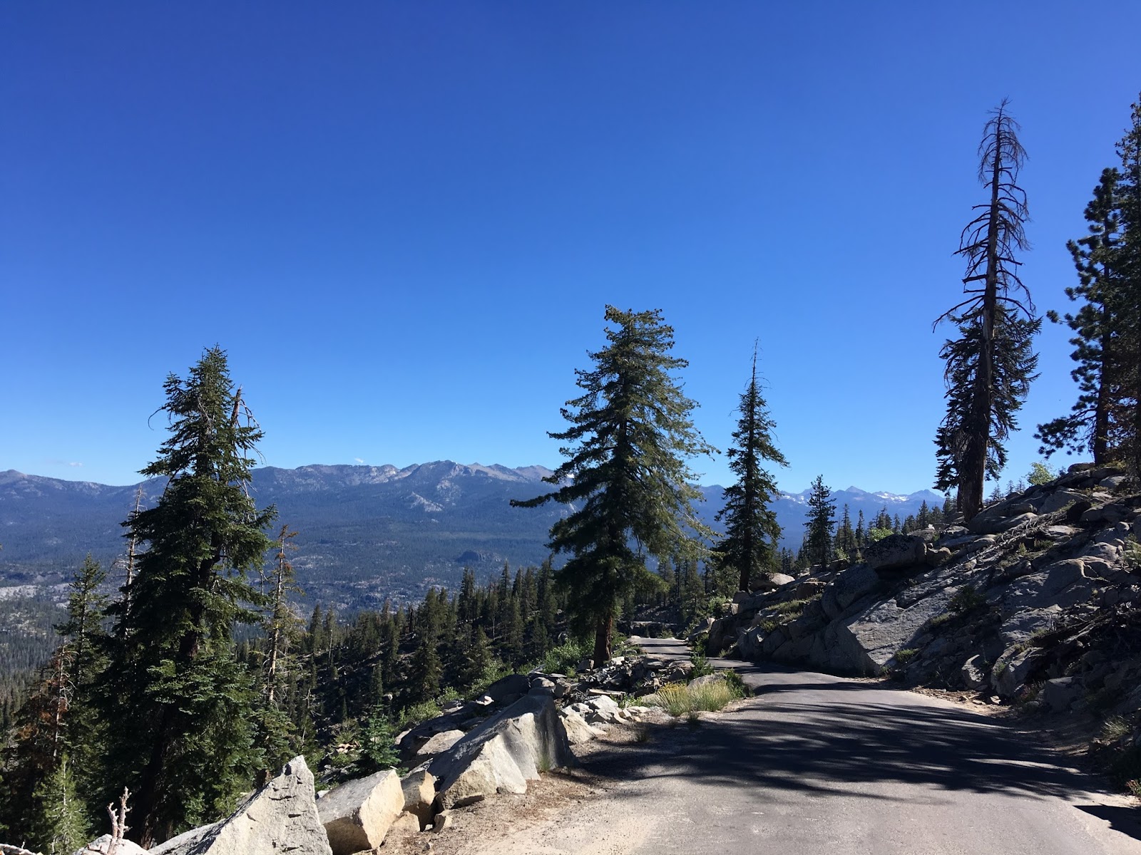 Tale of CA 168 West and the failed Piute Pass Highway; the climb to ...