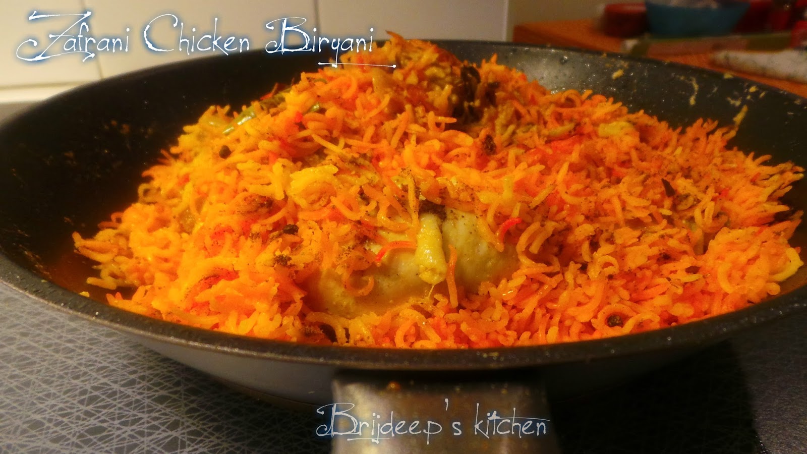 Effervescence: Zafrani Chicken Biryani