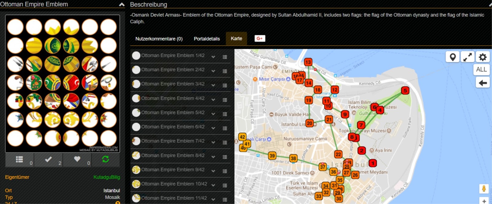 Aviation - Coffee - Technology Vault: Ingress Mosaik Banner and Serie