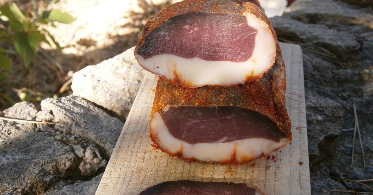 Aux délices de Fab: Magret séché maison