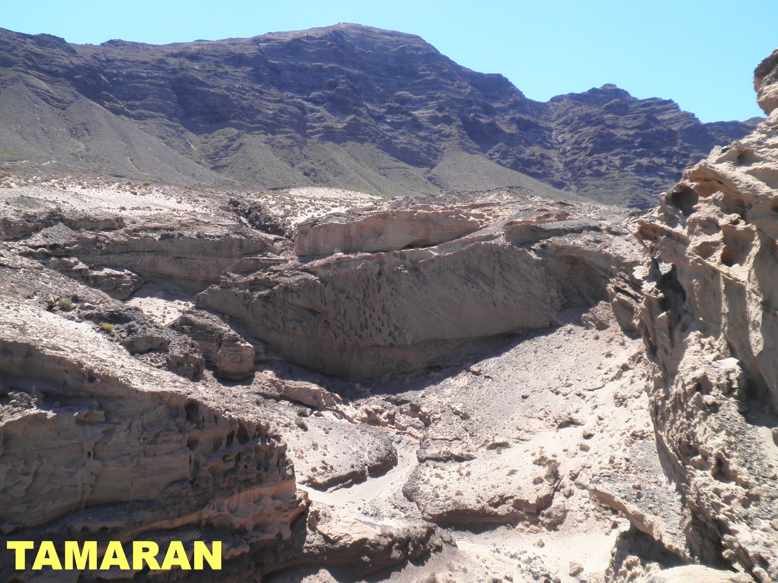 TAMARAN: ARTENARA DE TAMARAN FORMACIONES GEOLOGICAS PLAYAS VIRGENES