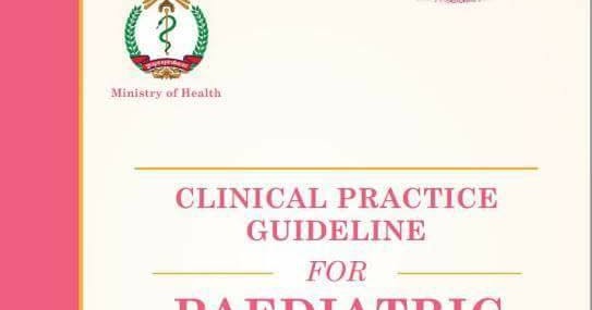 Khmer Medical Book: Clinical Practice Guideline for Paediatrice ...