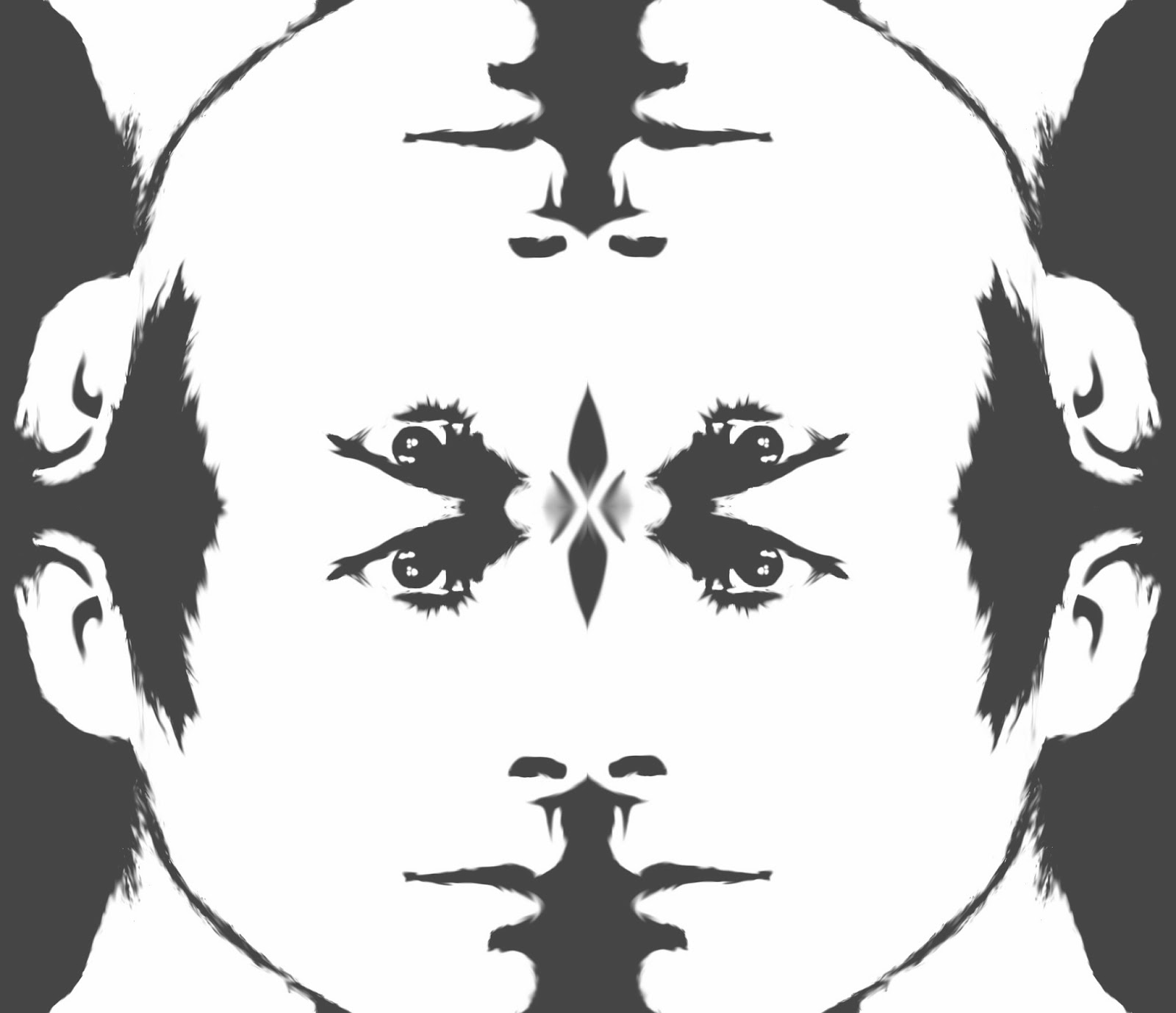 A Face A Day: 365 self portraits and others: Mandala me