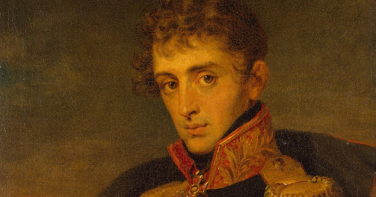 Portrait of Alexander A. Tuchkov - George Dawe | Endless Paintings