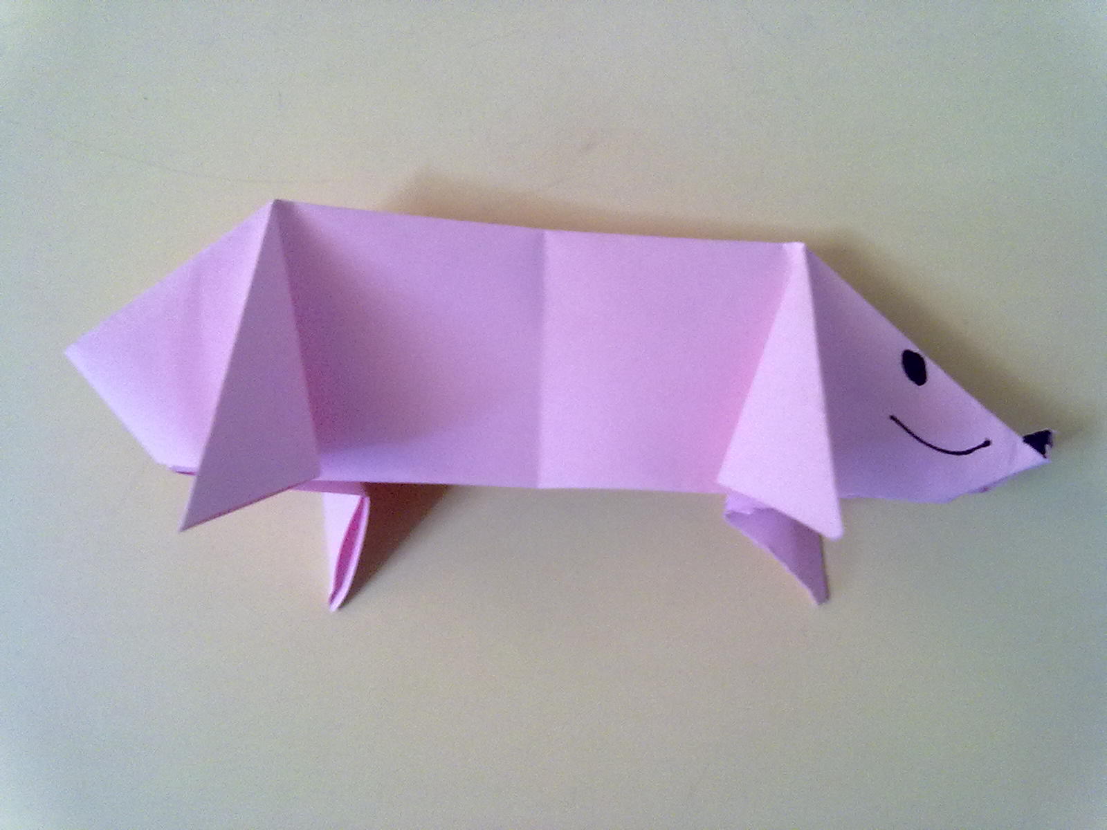 Soft Ideias: Urso de origami