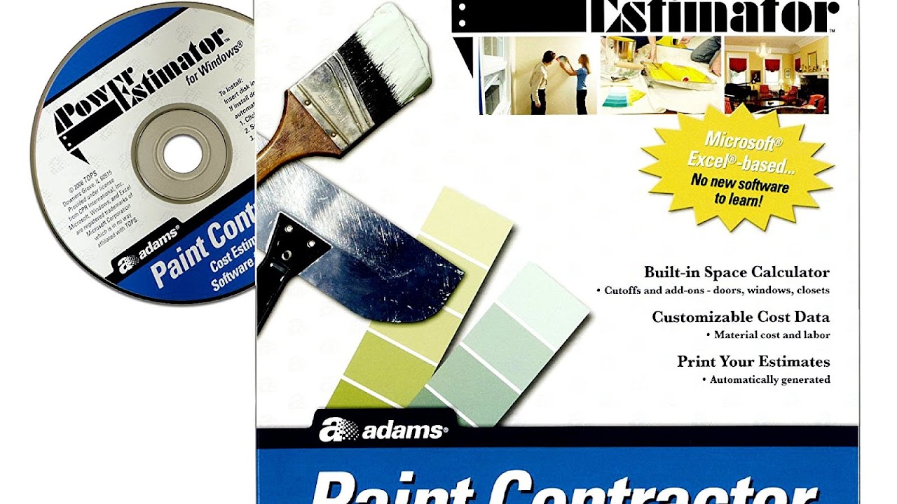 Painting Estimate Software Paint Choices