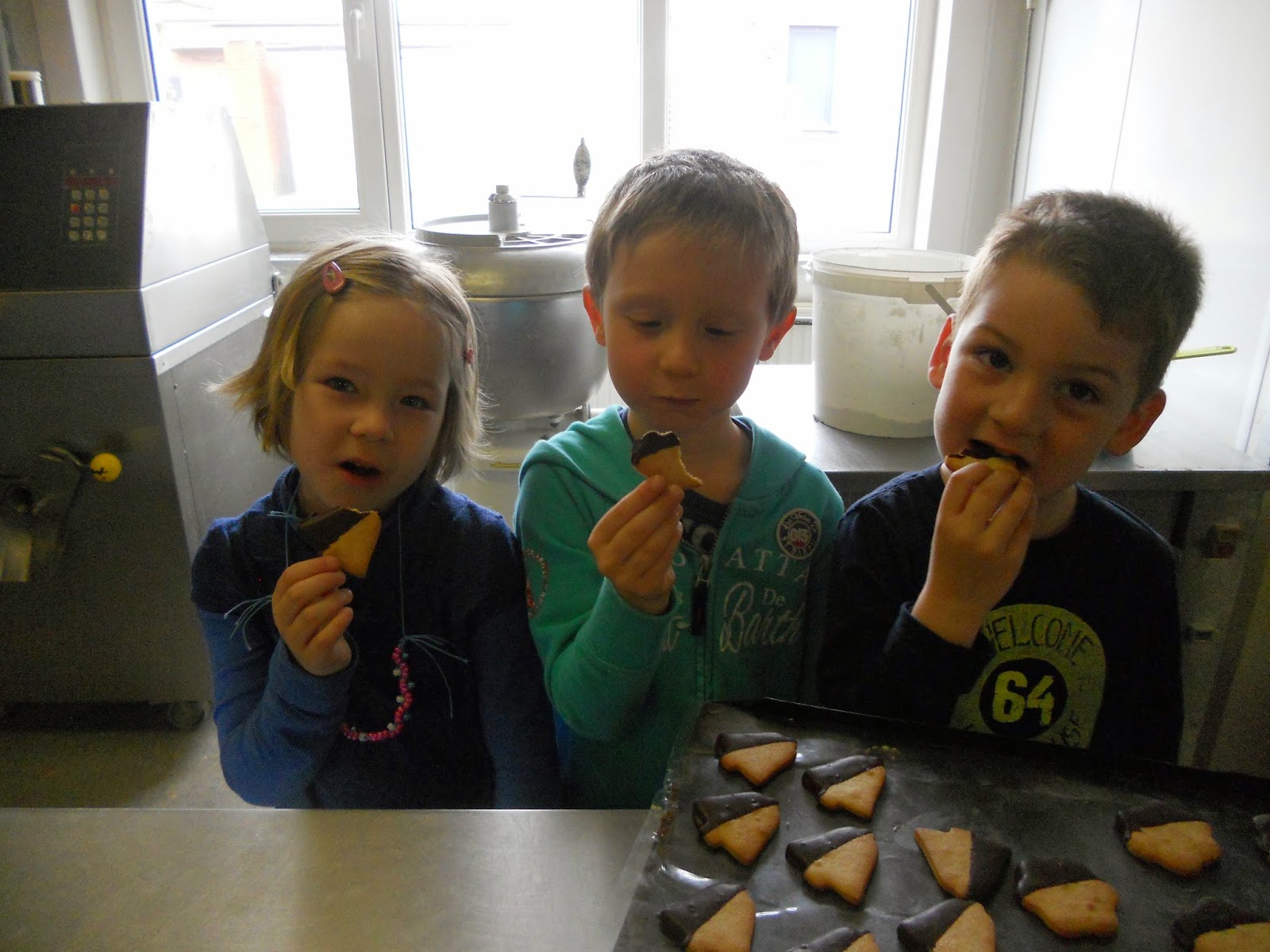 Tweede en derde kleuterklas van GVB Den Hulst (Testelt): "De bakker"