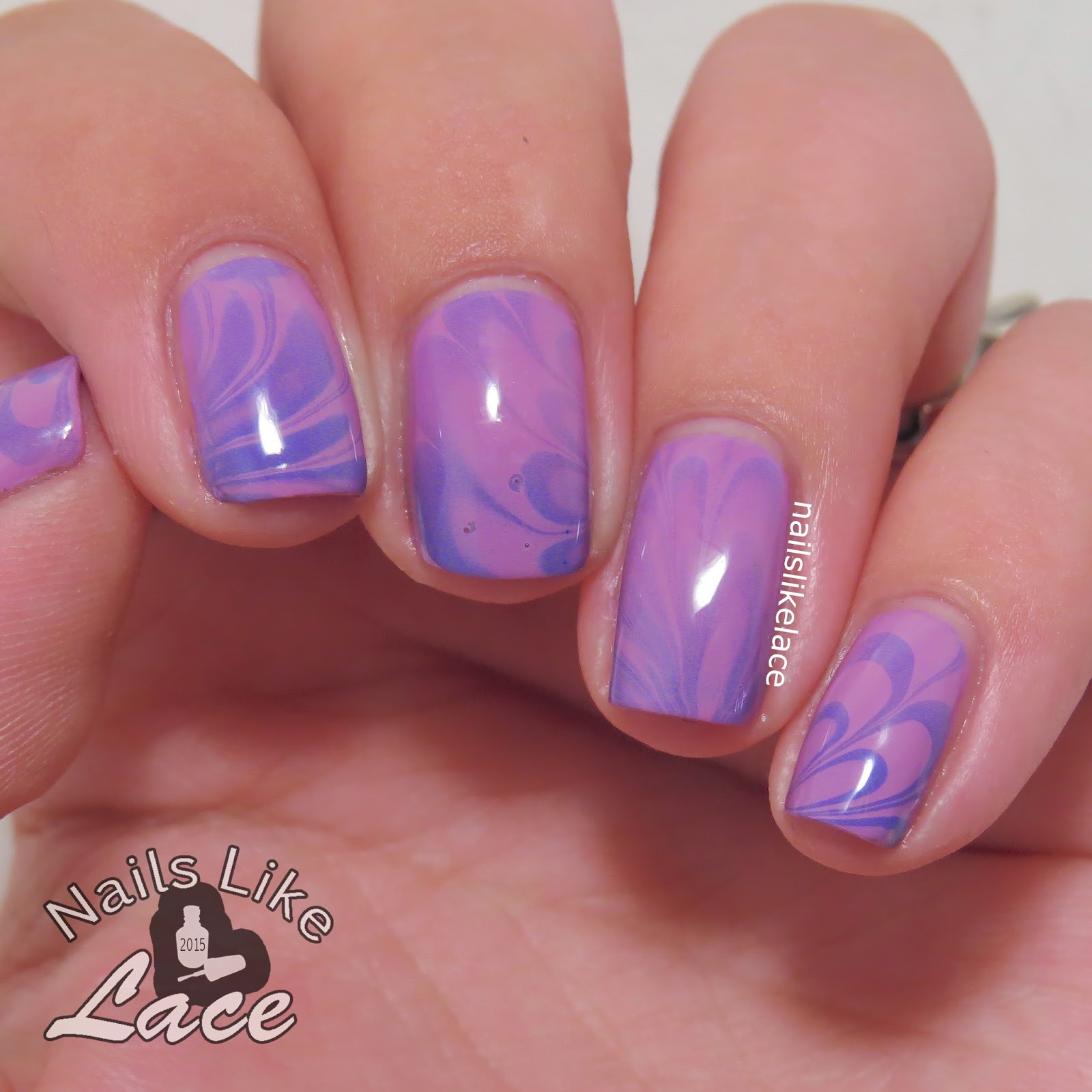 NailsLikeLace: Invisible Water Marble