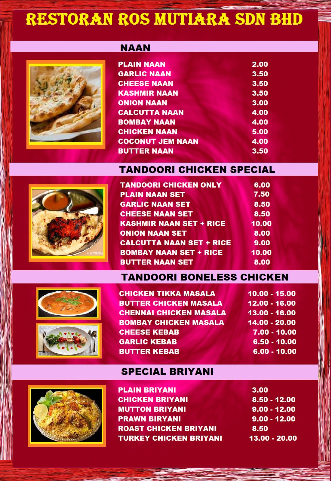 Restoran Ros Mutiara