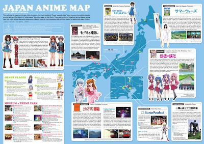 Misaki & Lied: Japan Anime Map