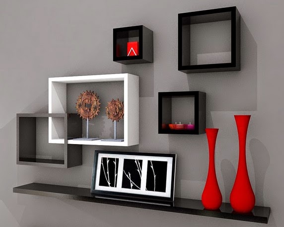 Rak Dinding Tempel Minimalis | Simpati Furniture
