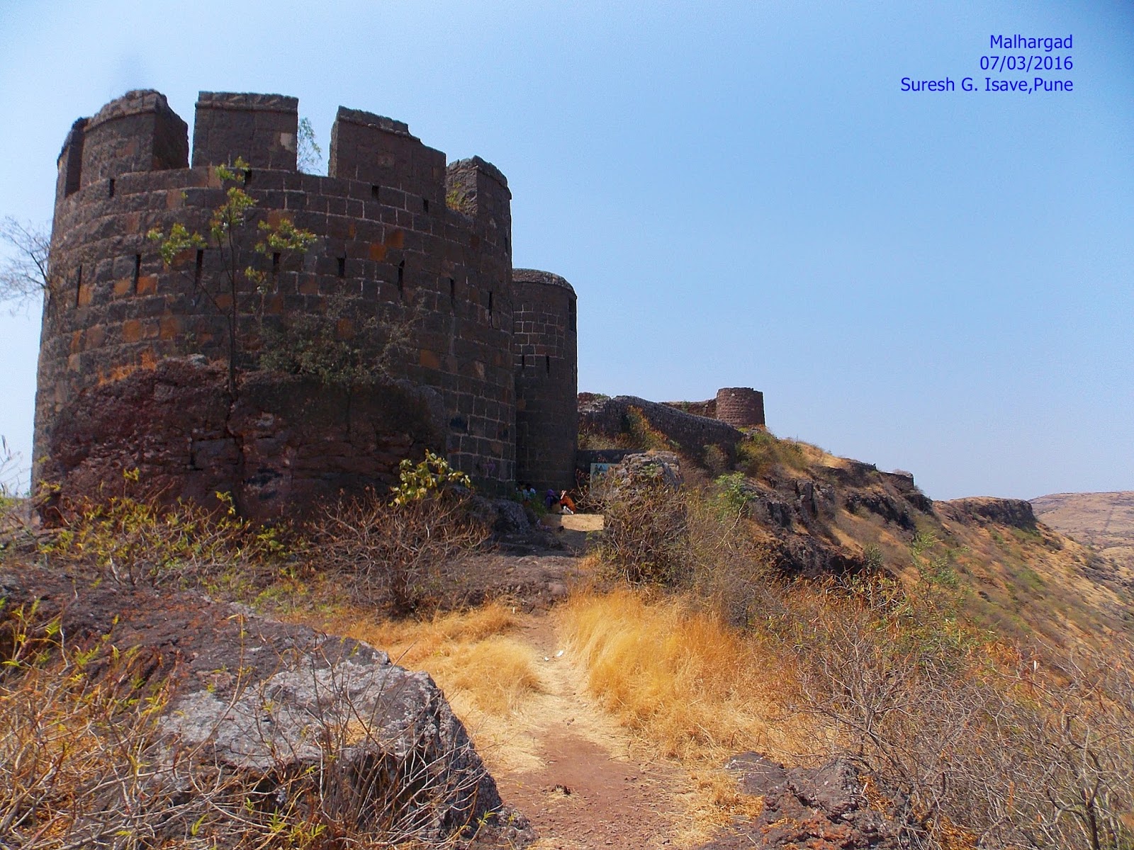 My Treks n Tours: Malhargad Trek -The Last Fort of Maratha Empire