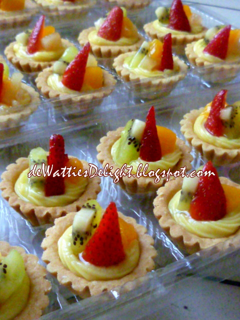 de Watties Delight: Fruit Tartlet / Tat Buah Buahan dan Tat Keju ...